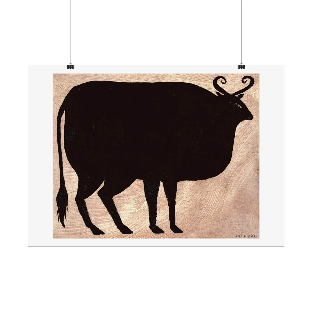 Tabby Booth Fine Art Print of Painting • BULL | Maison Flâneur