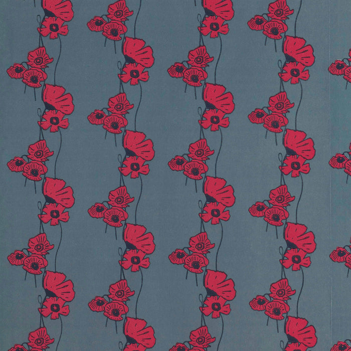 Poppy Fields Wallpaper | Maison Flâneur