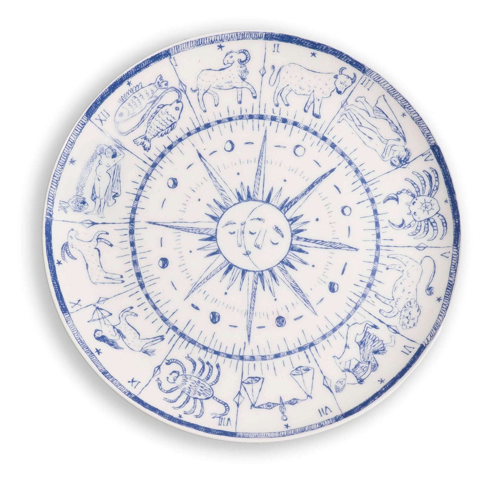 Zodiac Dinner Plate | Maison Flâneur