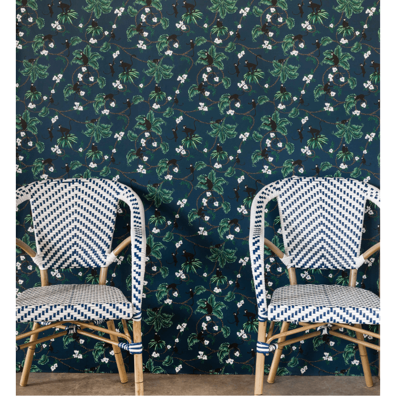 Tabitha Webb for Barneby Gates Wallpaper- Monkey | Maison Flâneur