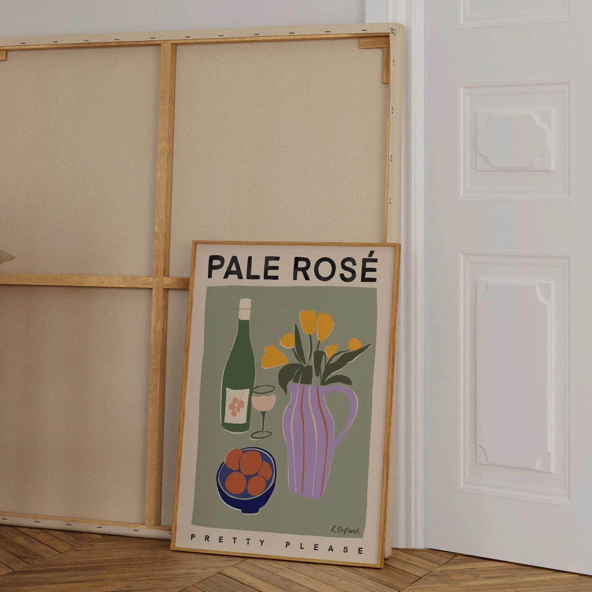 Pale Rosé Print | Maison Flâneur