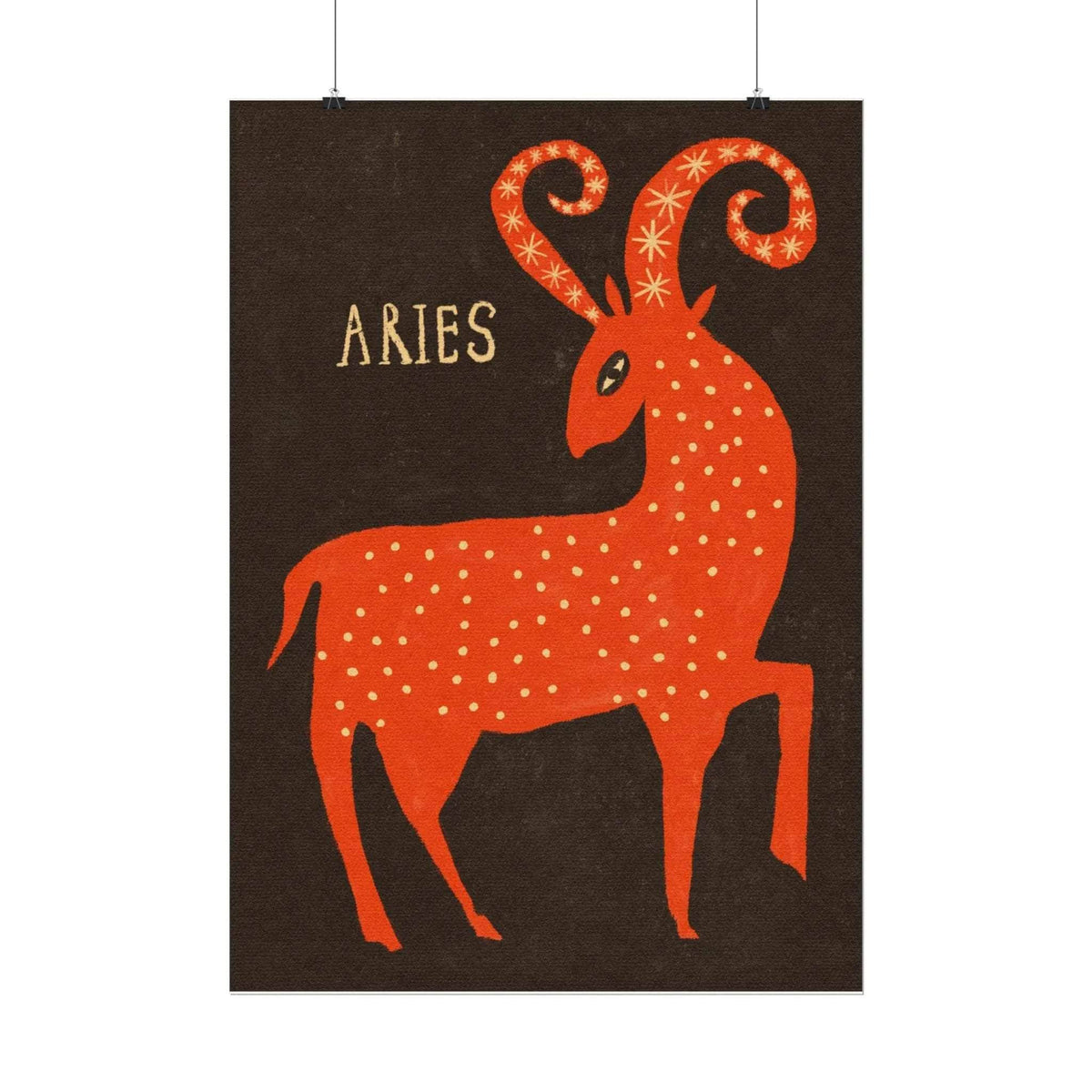 Tabby Booth Fine Art Zodiac Print • Aries | Maison Flâneur