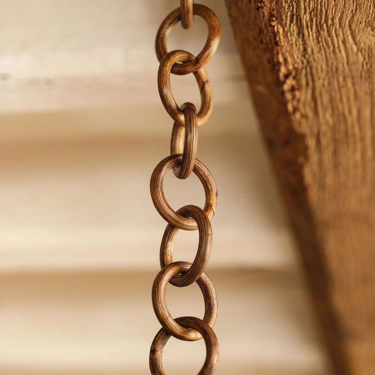 Rattan Chain (Teak) | Maison Flâneur