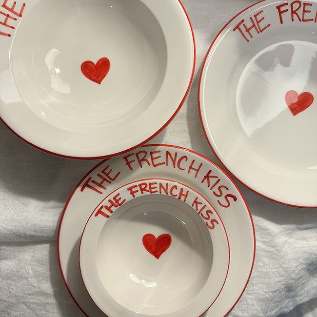 The French Kiss Plate 20cm | Maison Flâneur