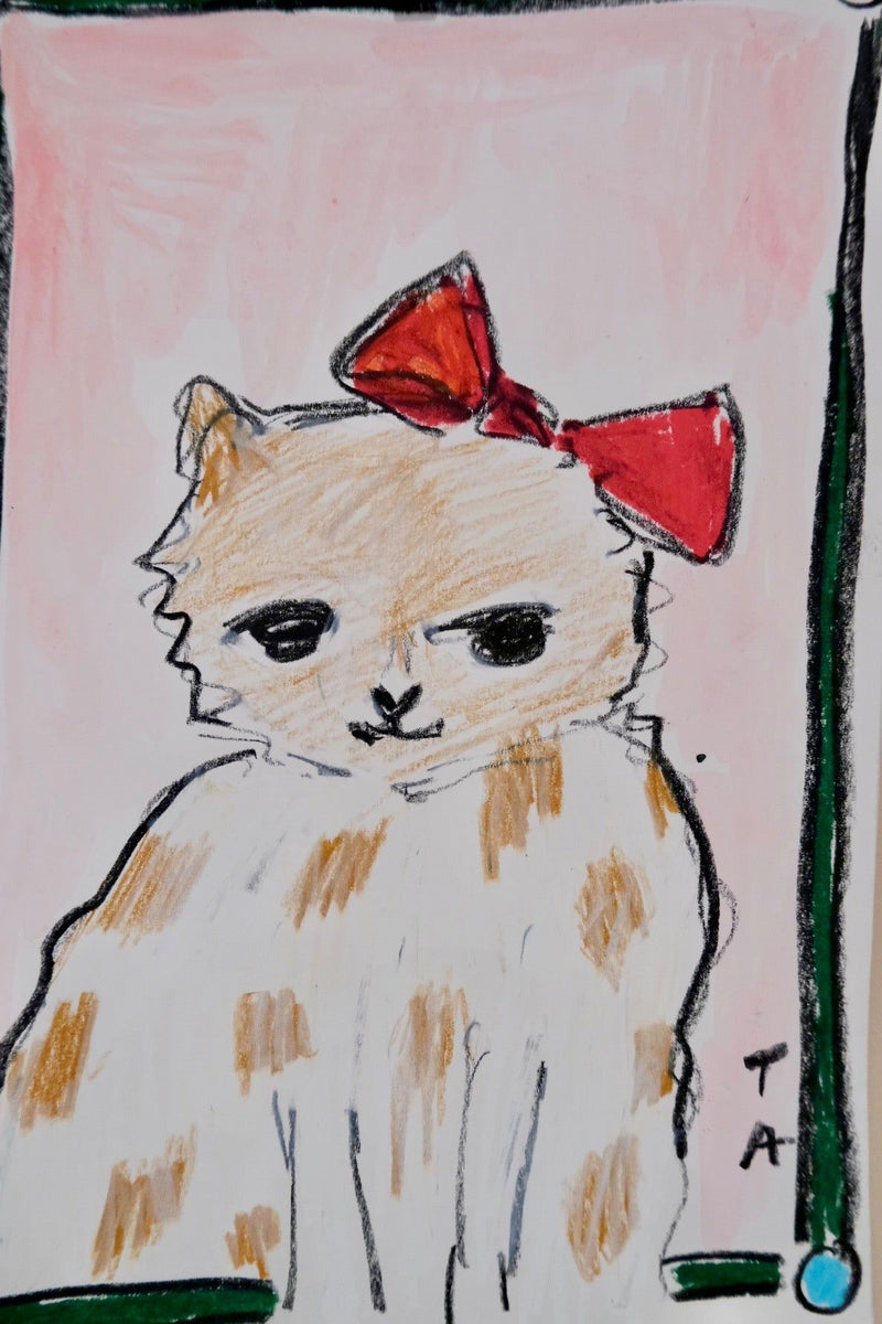 Cute Cat Artwork | Maison Flâneur