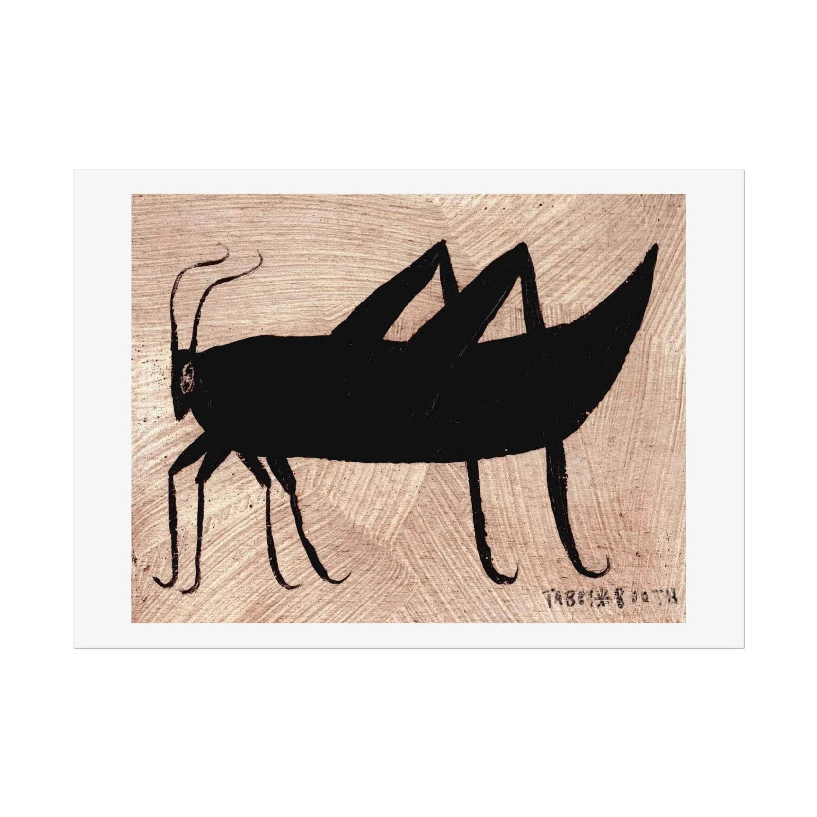 Tabby Booth Fine Art Print of Painting • GRASSHOPPER | Maison Flâneur