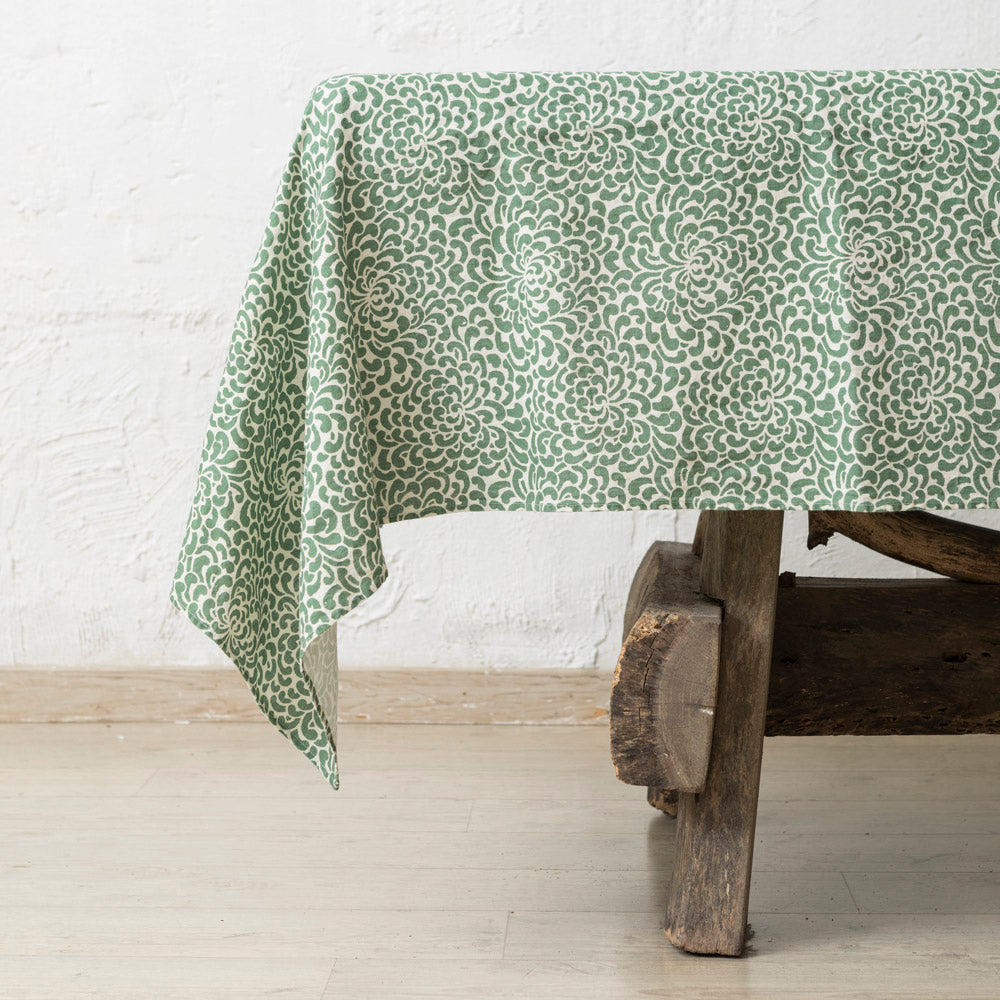 Mantel de Lino Sprong Verde | Maison Flâneur