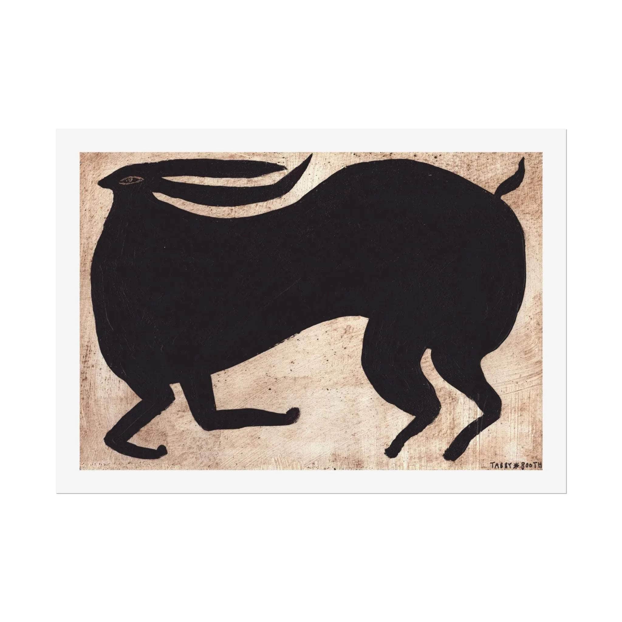 Tabby Booth Fine Art Print of Painting • TRICK RABBIT | Maison Flâneur