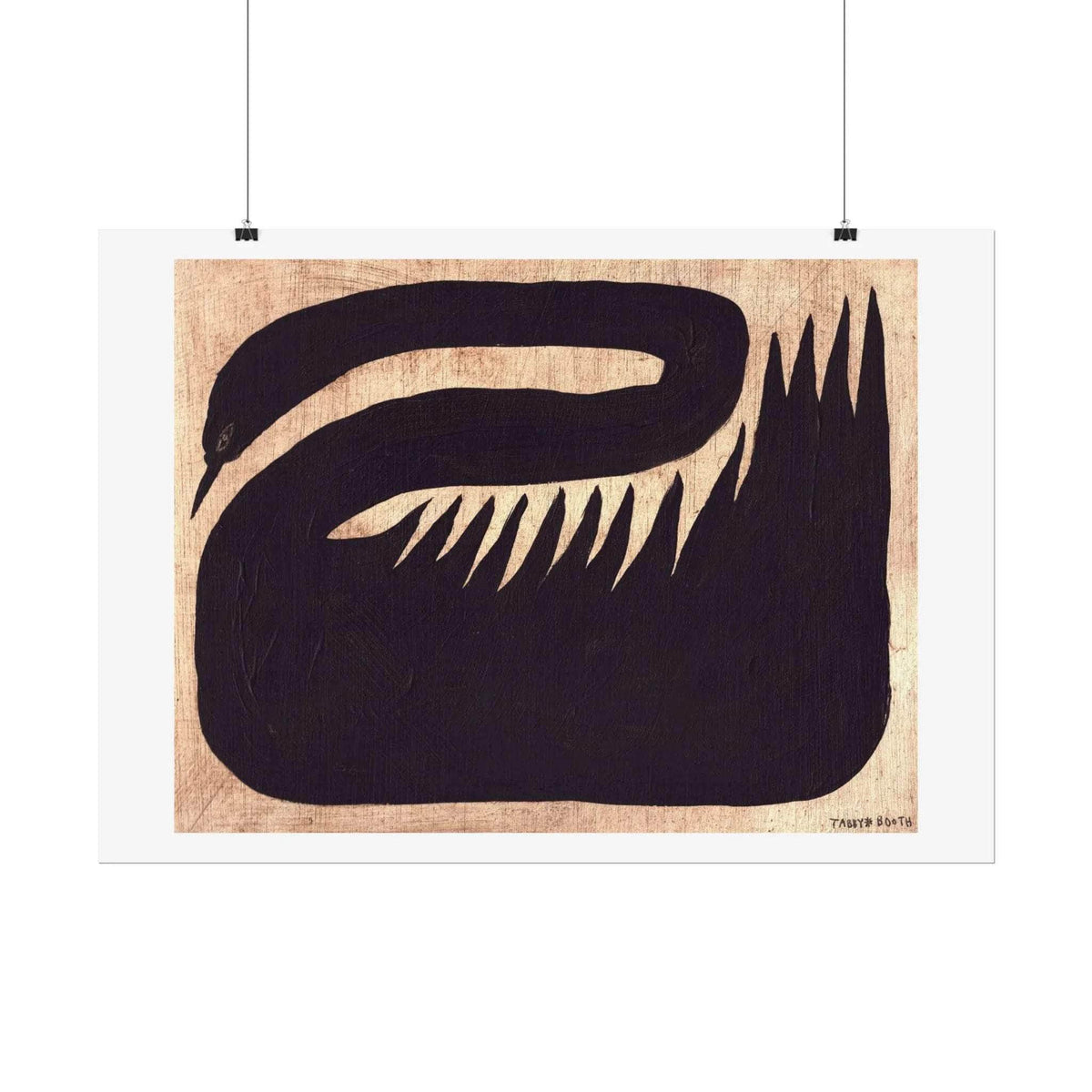 Tabby Booth Fine Art Print of Painting • SWAN | Maison Flâneur