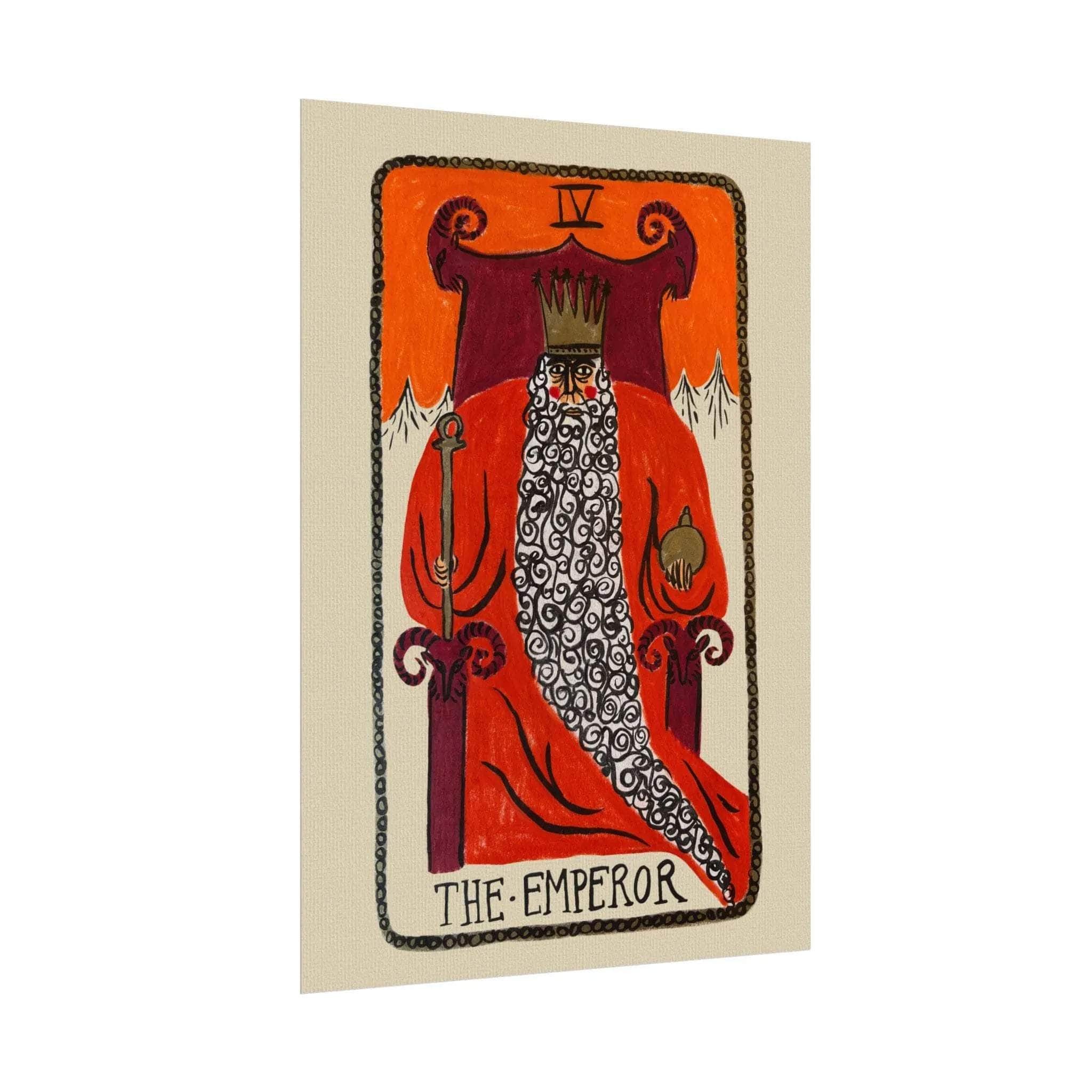Tabby Booth Fine Art Tarot Print • The Emperor | Maison Flâneur