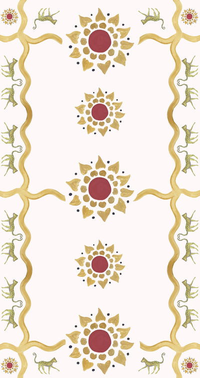 Flower and Leopard Print Table Linen | Maison Flâneur