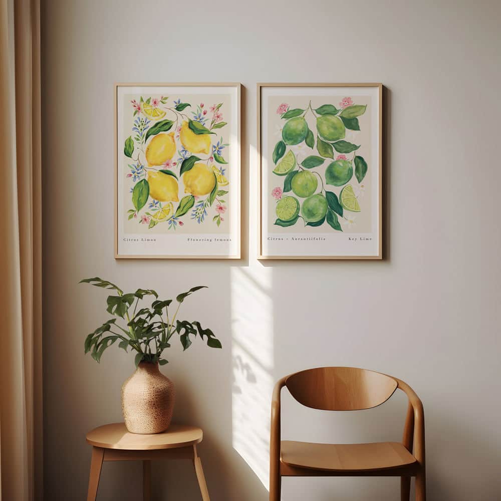 Key Lime Art Print | Maison Flâneur
