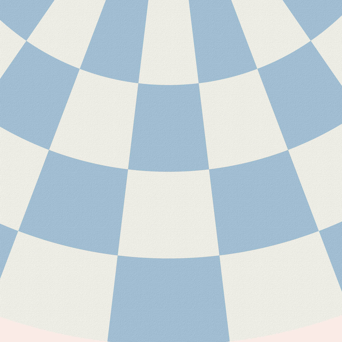 Damson Blue Checkered Cone Shade | Maison Flâneur