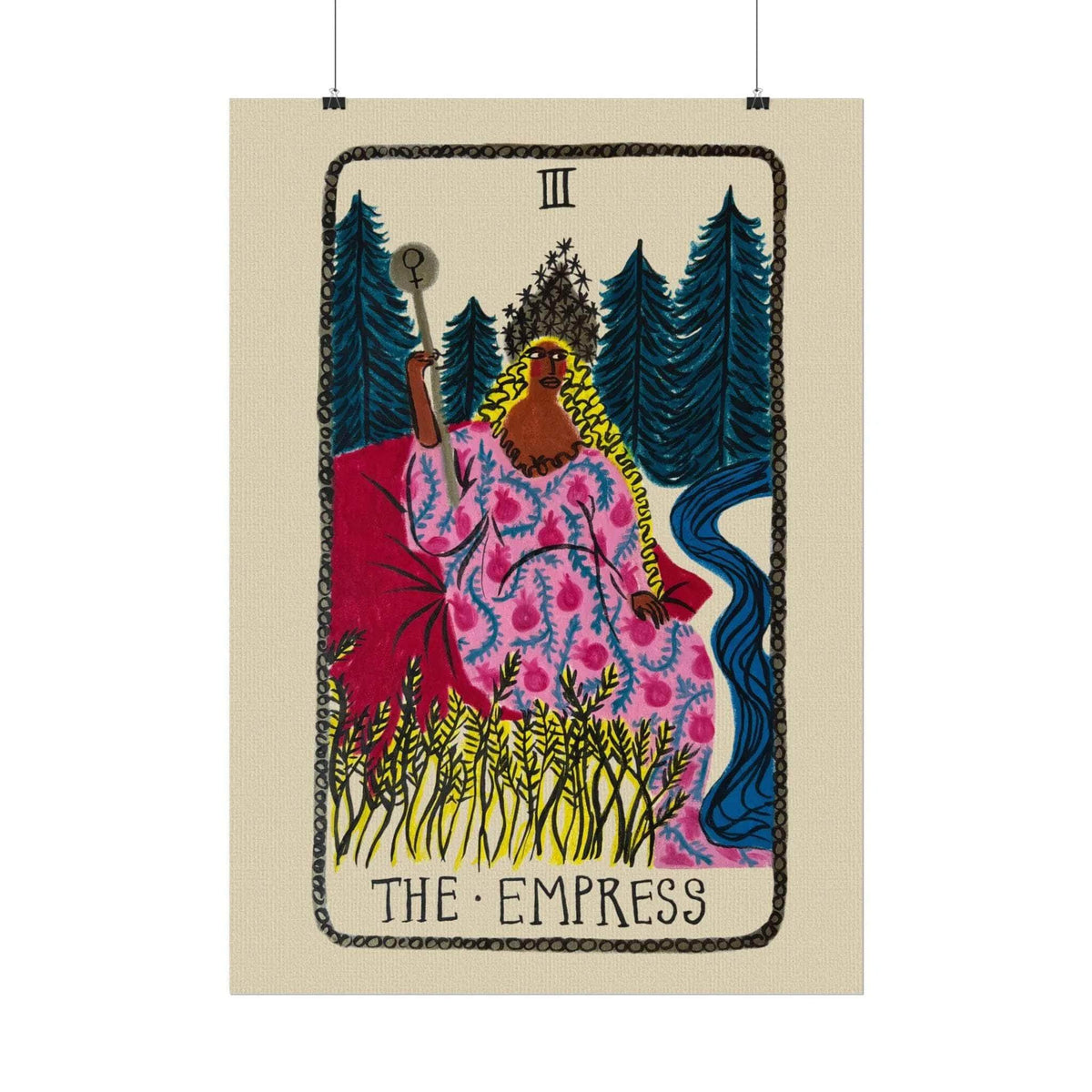 Tabby Booth Fine Art Tarot Print • The Empress | Maison Flâneur