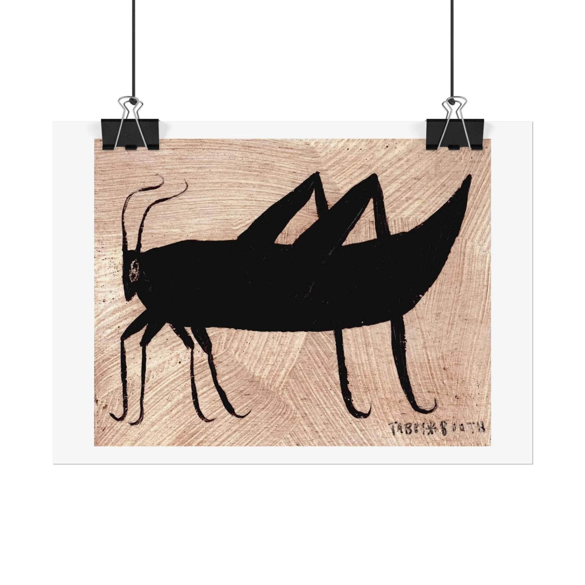Tabby Booth Fine Art Print of Painting • GRASSHOPPER | Maison Flâneur