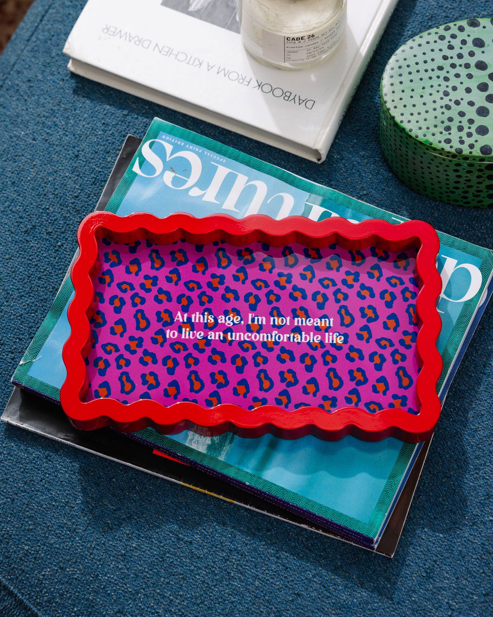 Uncomfortable Lacquer Tray | Maison Flâneur