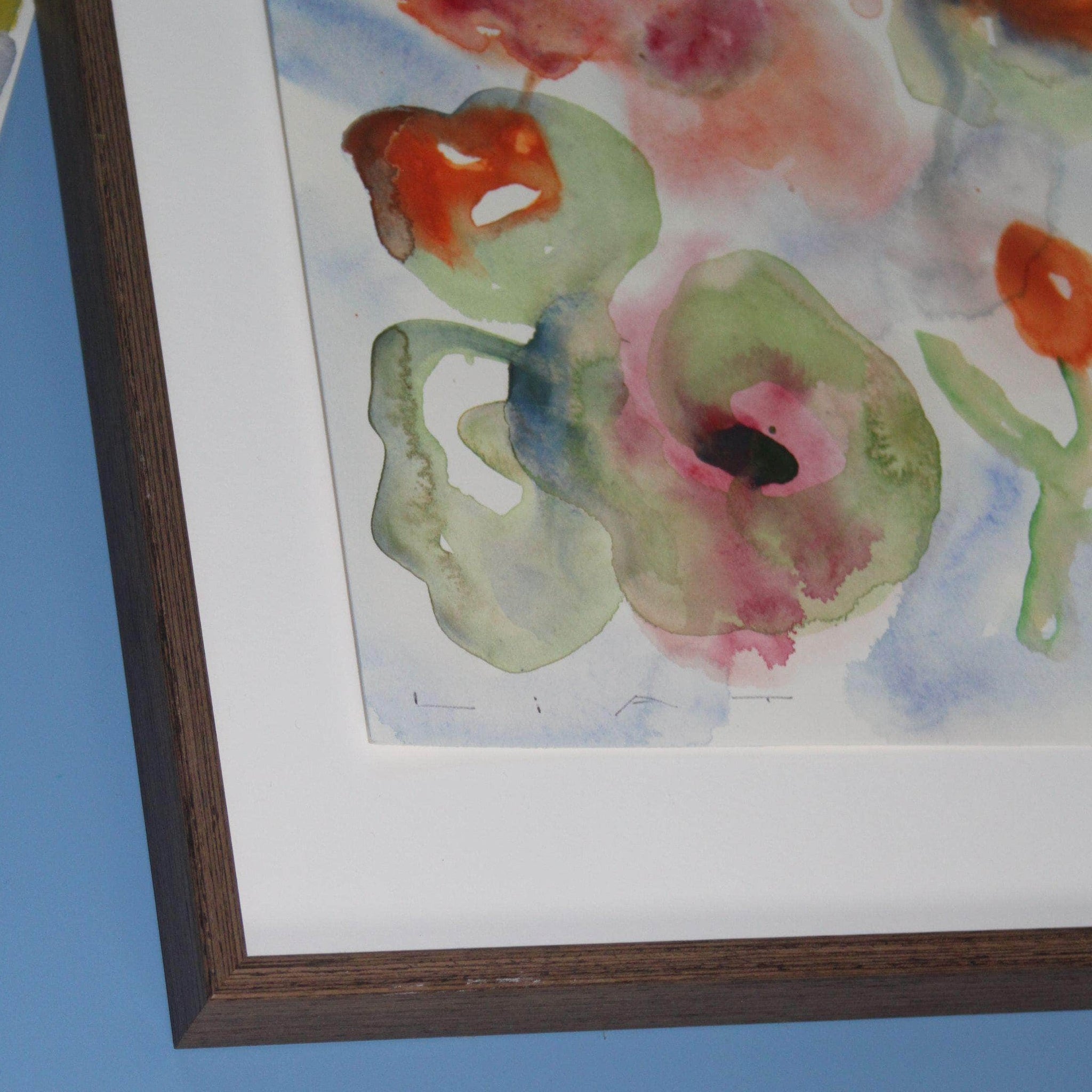 Flower Blobs - Original Painting | Maison Flâneur