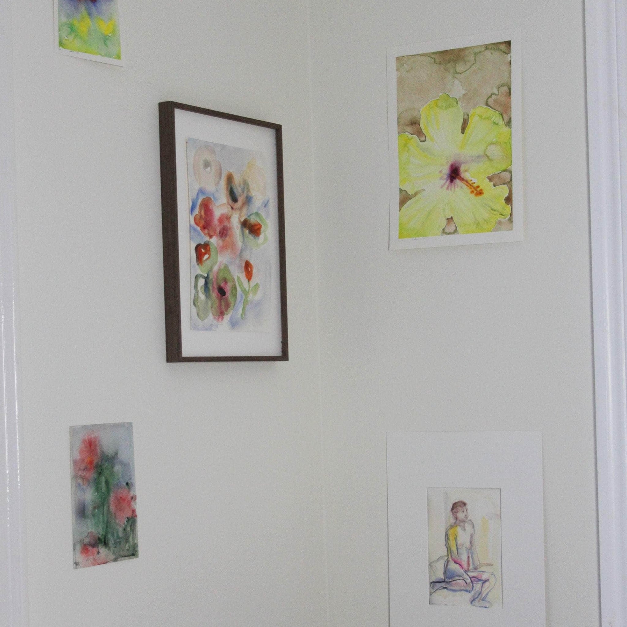 Flower Blobs - Original Painting | Maison Flâneur